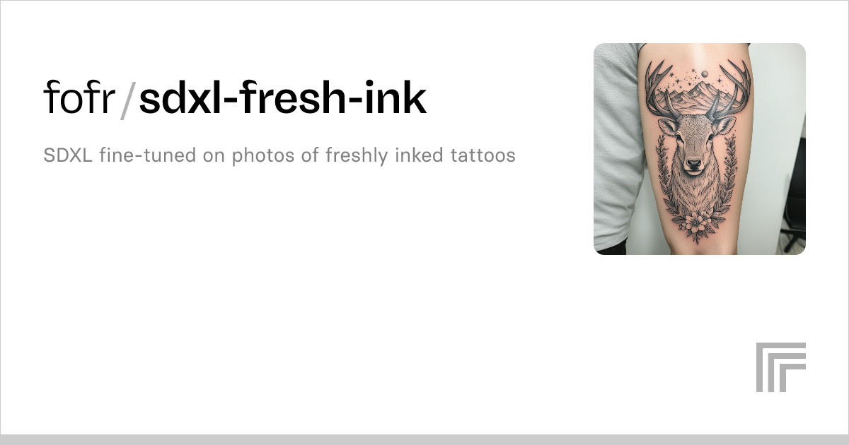 fofr/sdxl-fresh-ink | Run with an API on Replicate
