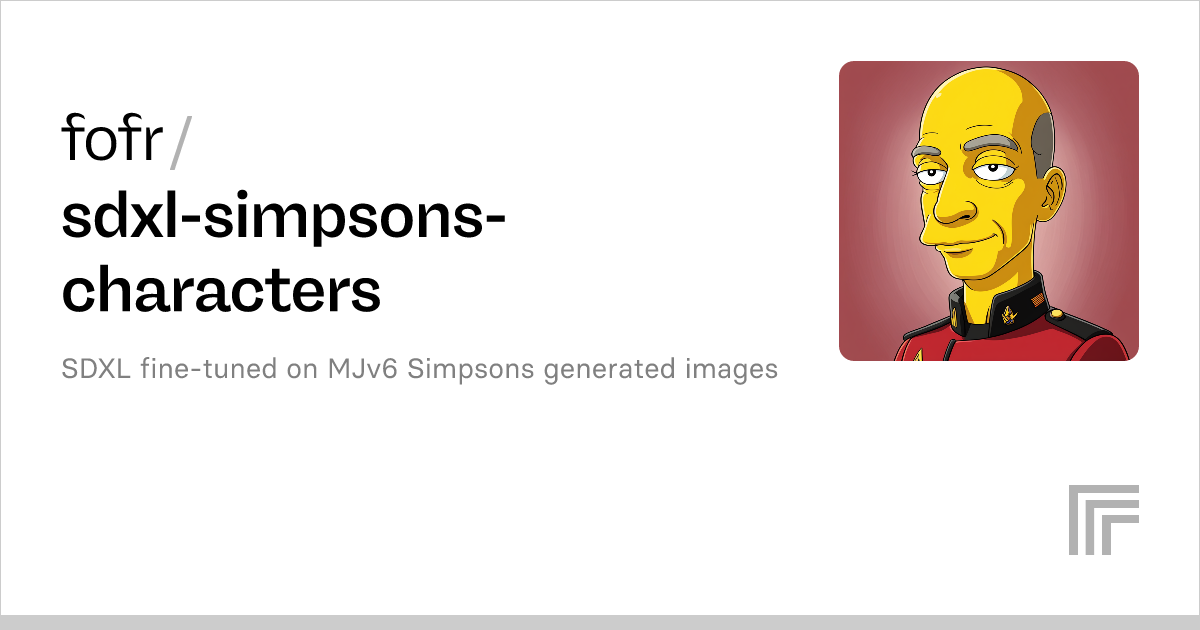Examples – fofr/sdxl-simpsons-characters | Replicate