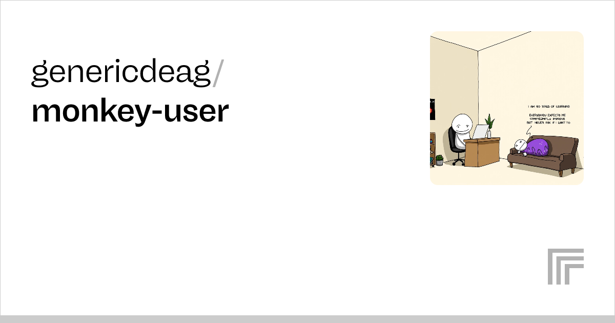 genericdeag/monkey-user | Run with an API on Replicate