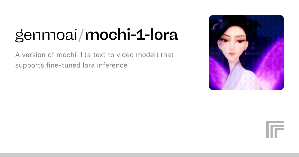 Examples – genmoai/mochi-1-lora | Replicate
