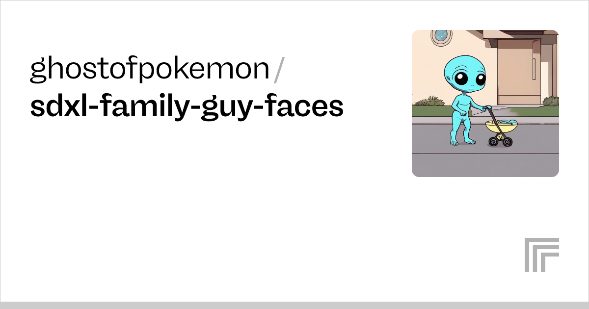 Examples – ghostofpokemon/sdxl-family-guy-faces | Replicate