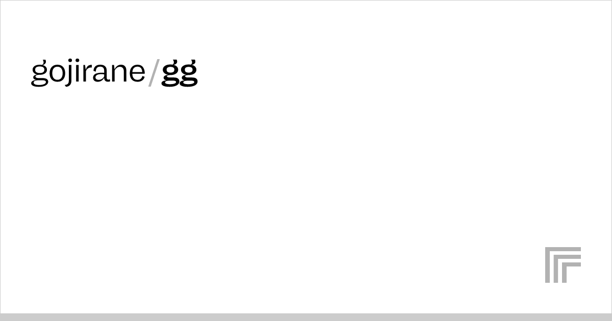 Examples – gojirane/gg – Replicate