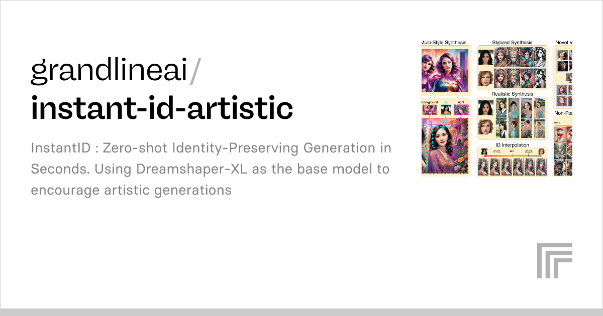 Examples – grandlineai/instant-id-artistic | Replicate