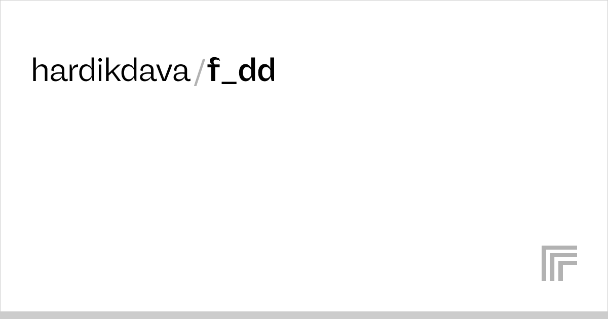 Examples – hardikdava/f_dd | Replicate
