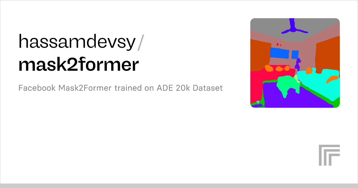 hassamdevsy/mask2former | Run with an API on Replicate