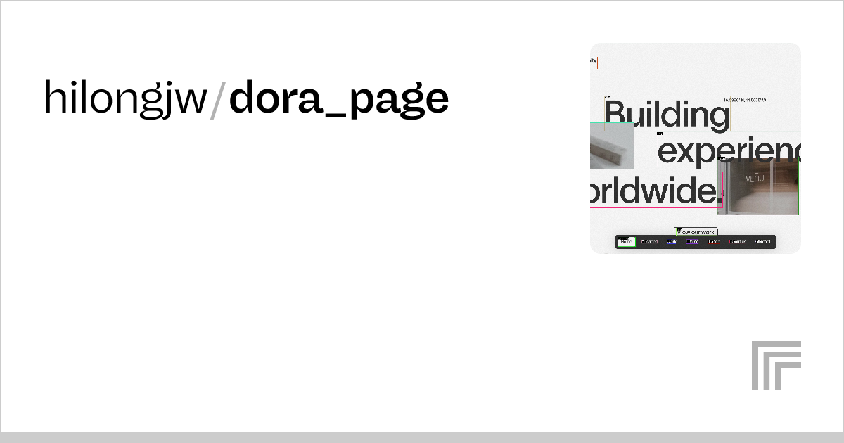 hilongjw/dora_page | Run with an API on Replicate