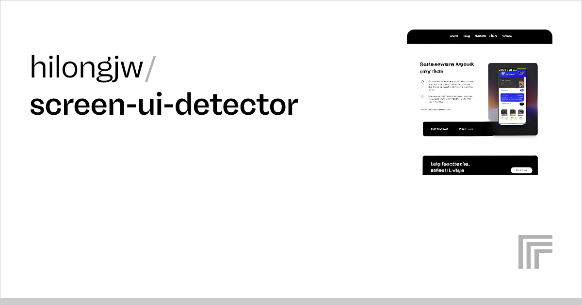 Hilongjwscreen Ui Detector Run With An Api On Replicate