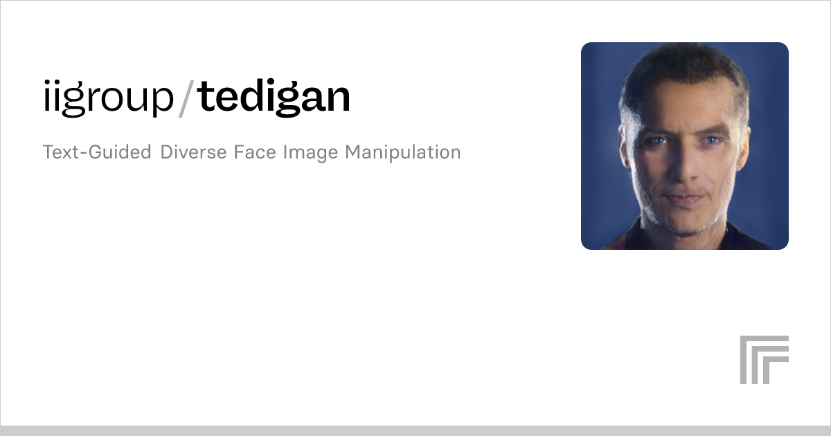 Examples – iigroup/tedigan | Replicate