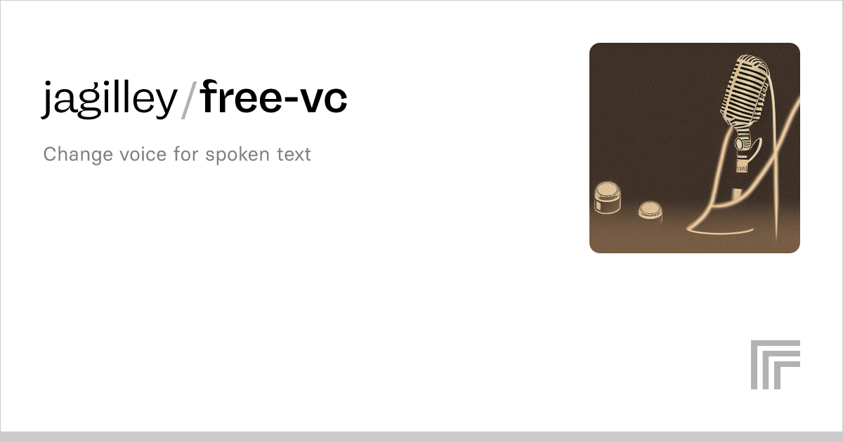 jagilley/free-vc | Run with an API on Replicate