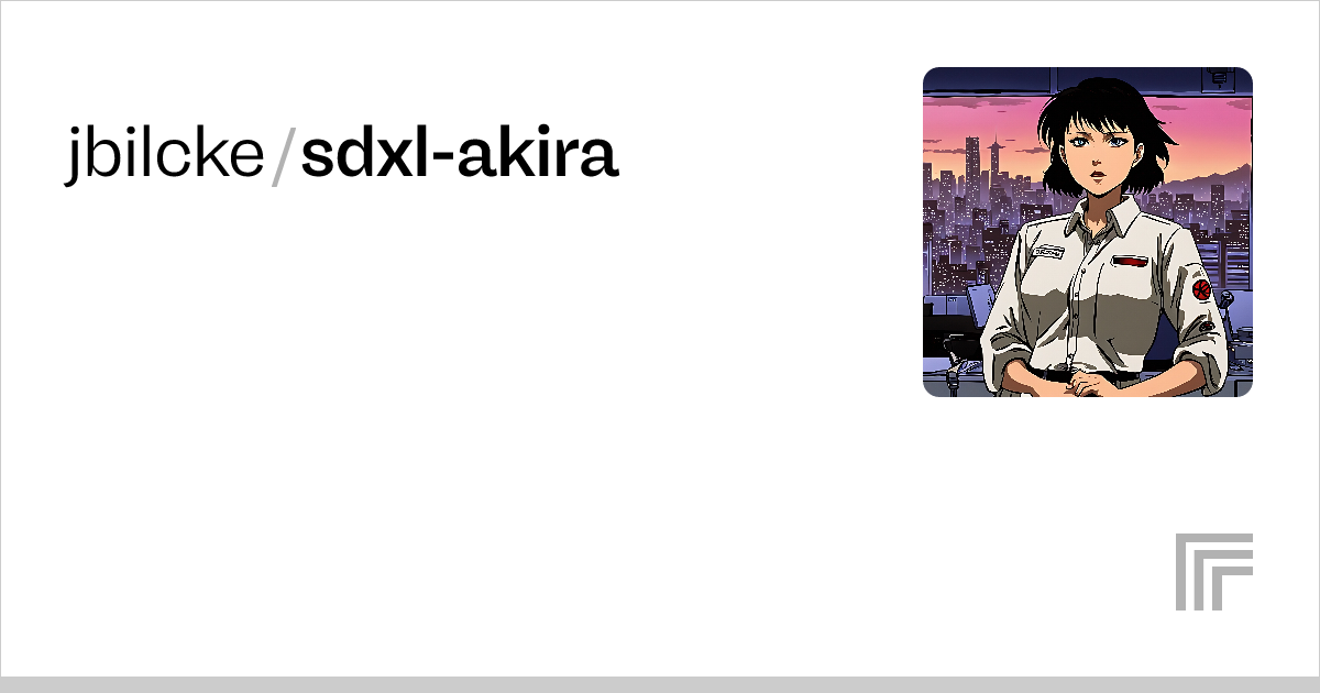 jbilcke/sdxl-akira | Run with an API on Replicate