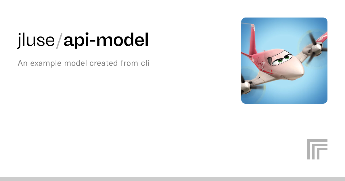 jluse/api-model | Run with an API on Replicate