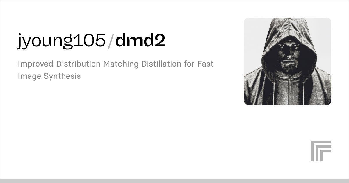 Versions – jyoung105/dmd2 | Replicate