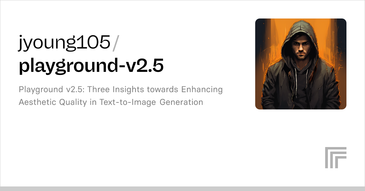 jyoung105/playground-v2.5 | Run with an API on Replicate