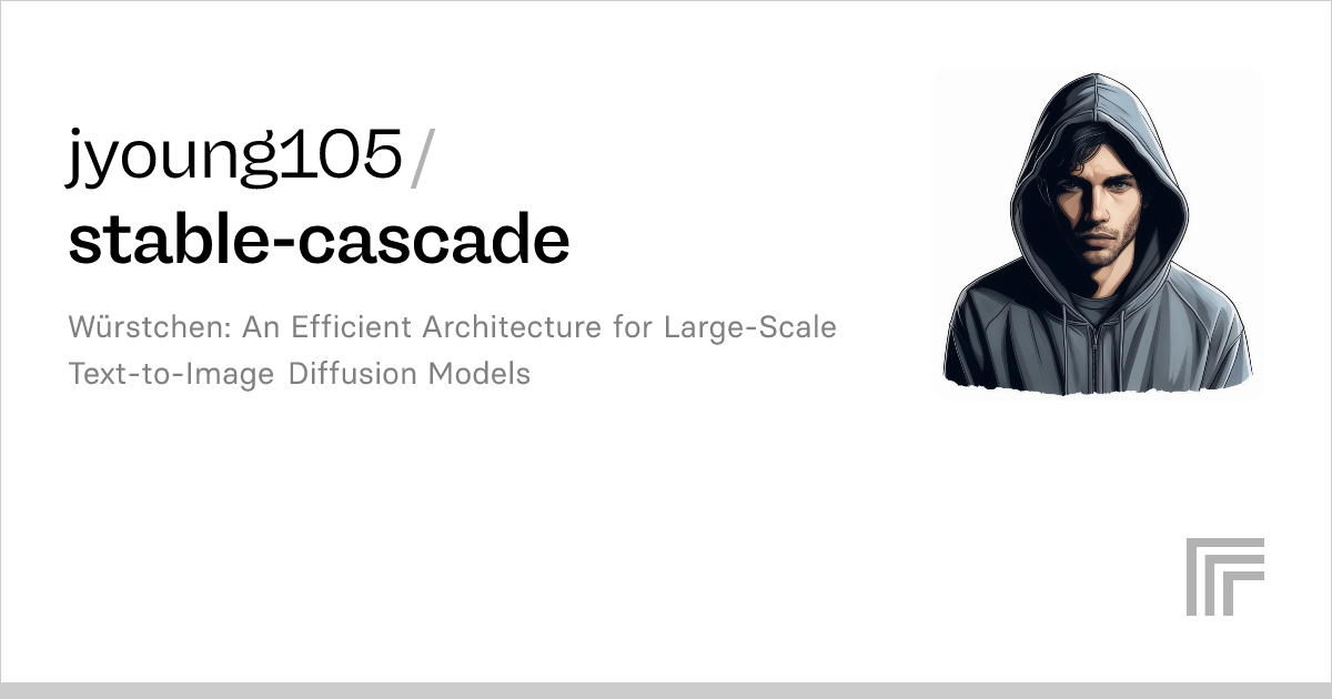 jyoung105/stable-cascade – Run with an API on Replicate jyoung105/stable-cascade – Run with an API on Replicate