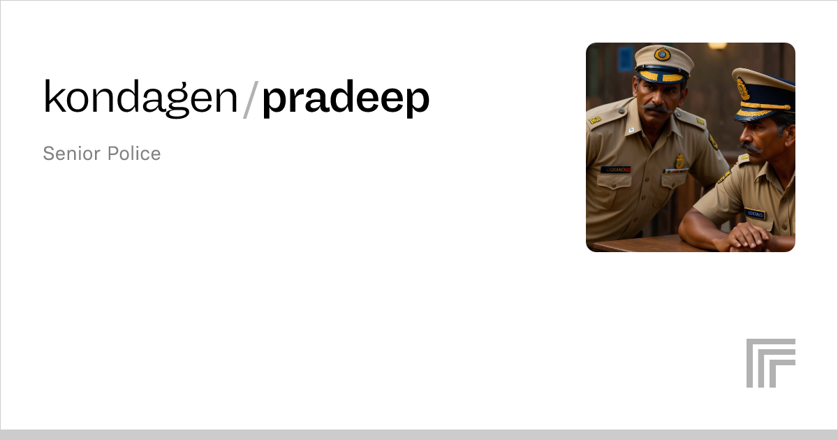Kondagenpradeep Run With An Api On Replicate