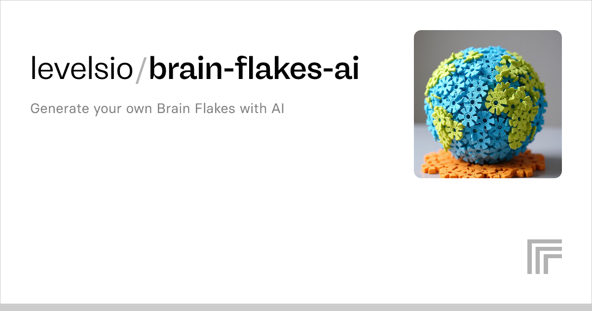 levelsio/brain-flakes-ai | Readme and Docs
