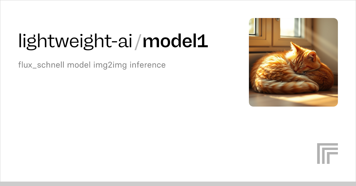 lightweight-ai/model1 | Run with an API on Replicate