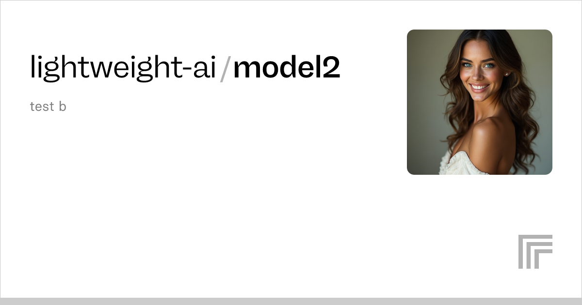 Examples – lightweight-ai/model2 | Replicate