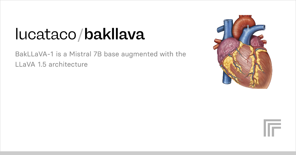 lucataco/bakllava | Run with an API on Replicate