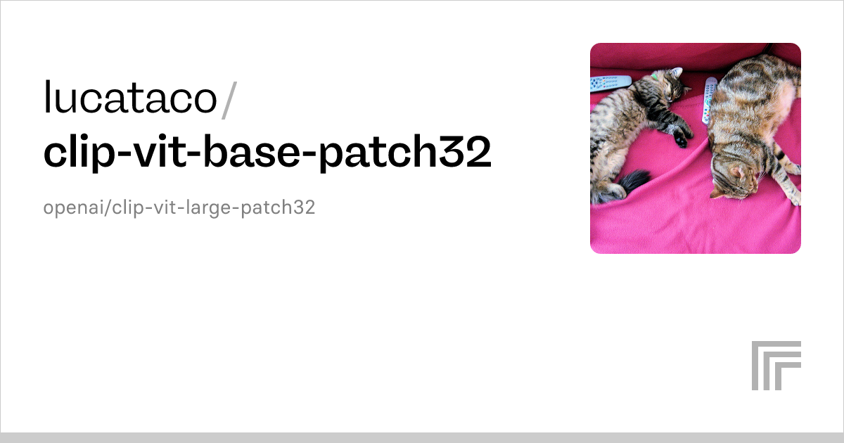 lucataco/clip-vit-base-patch32 | Run with an API on Replicate