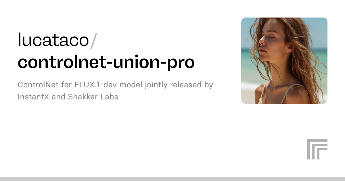 lucataco/controlnet-union-pro | Run with an API on Replicate