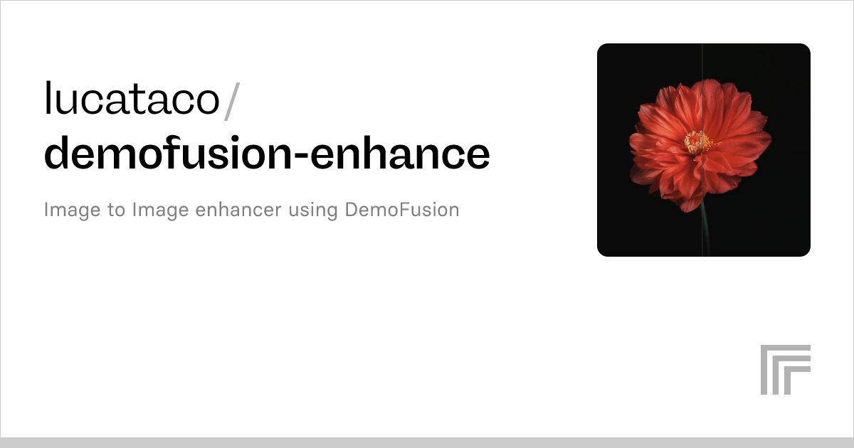 Lucatacodemofusion Enhance Run With An Api On Replicate