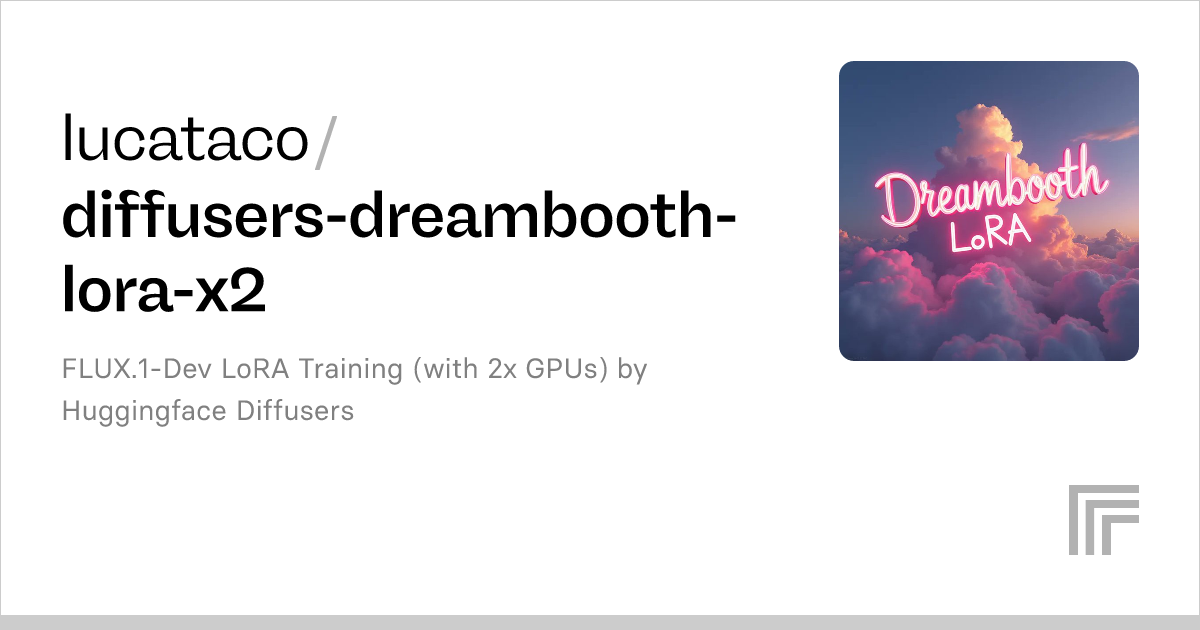 lucataco/diffusers-dreambooth-lora-x2 | Run with an API on Replicate