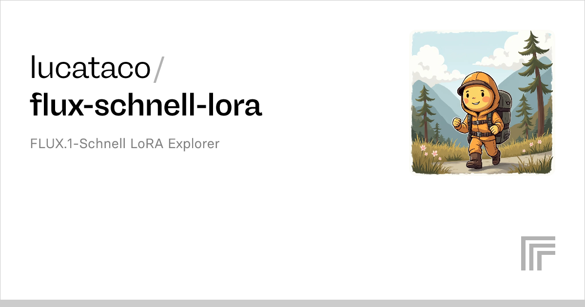 lucataco/flux-schnell-lora – API reference lucataco/flux-schnell-lora – API reference