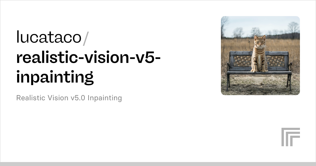 lucataco/realistic-vision-v5-inpainting | Run with an API on Replicate