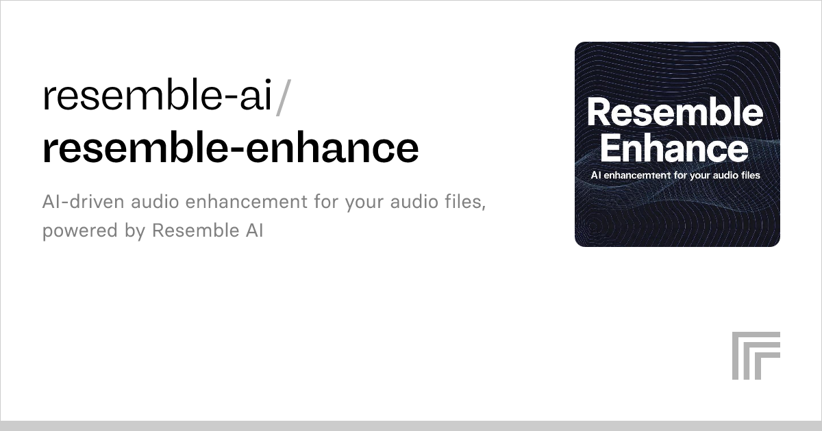 lucataco/resemble-enhance – Run with an API on Replicate lucataco/resemble-enhance – Run with an API on Replicate