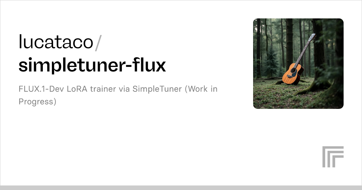 lucataco/simpletuner-flux | Run with an API on Replicate