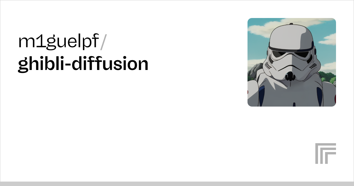 m1guelpf/ghibli-diffusion | Run with an API on Replicate