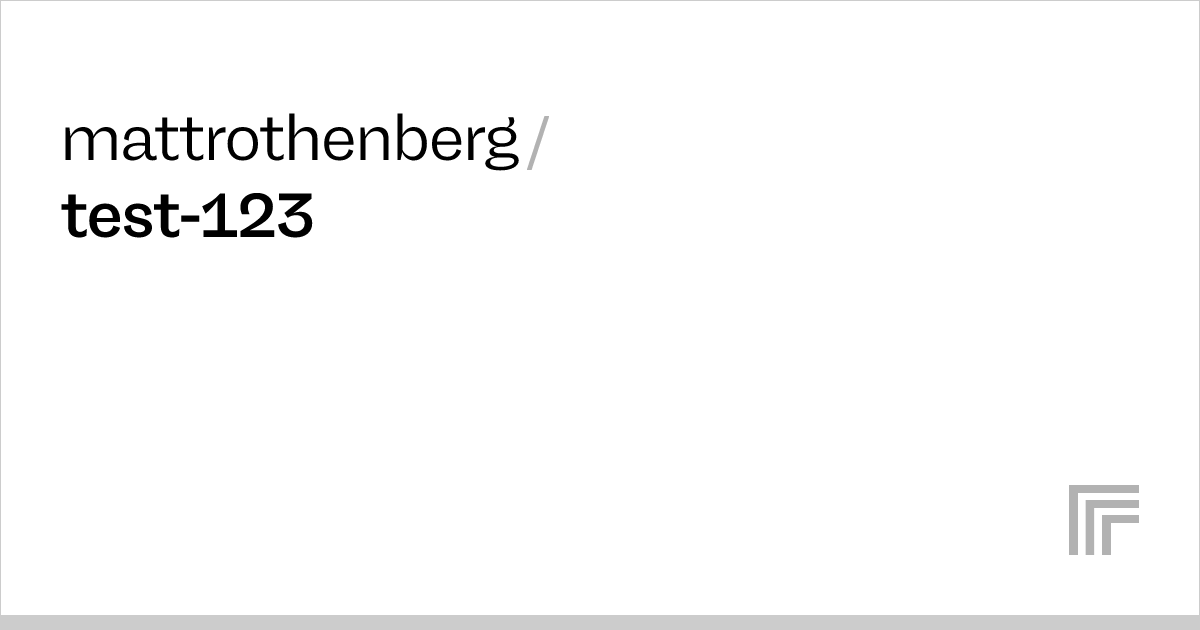 mattrothenberg/test-123 – Run with an API on Replicate