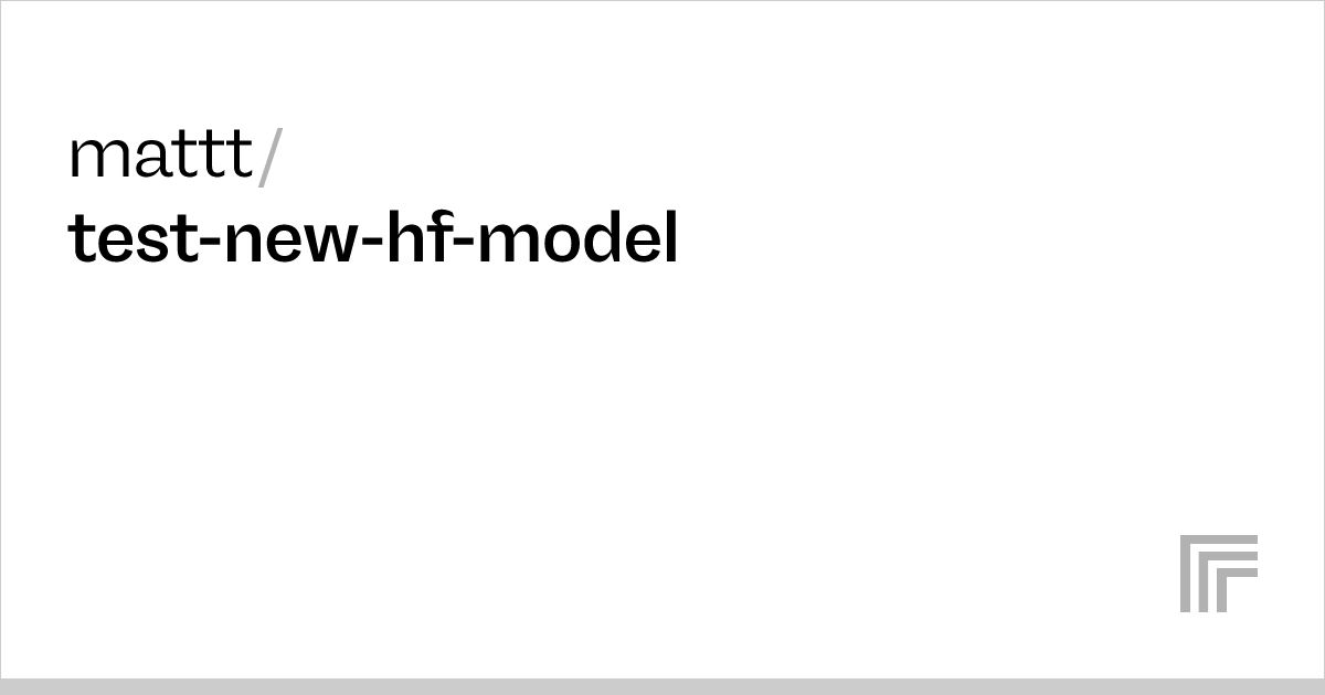 Examples – mattt/test-new-hf-model | Replicate