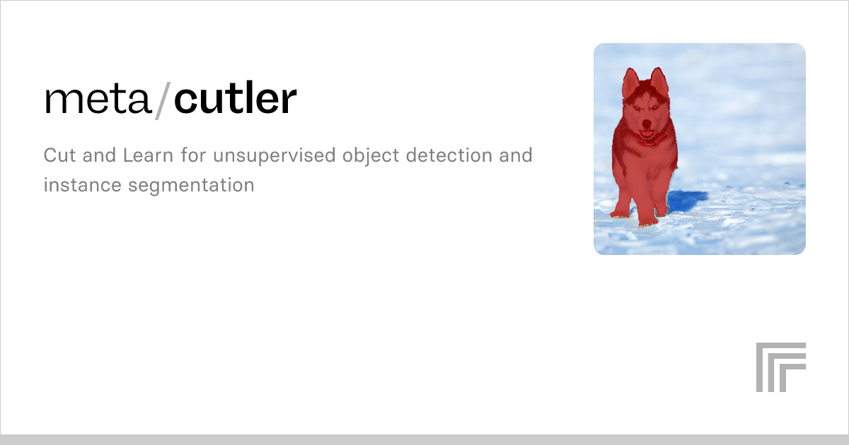 Examples – meta/cutler | Replicate