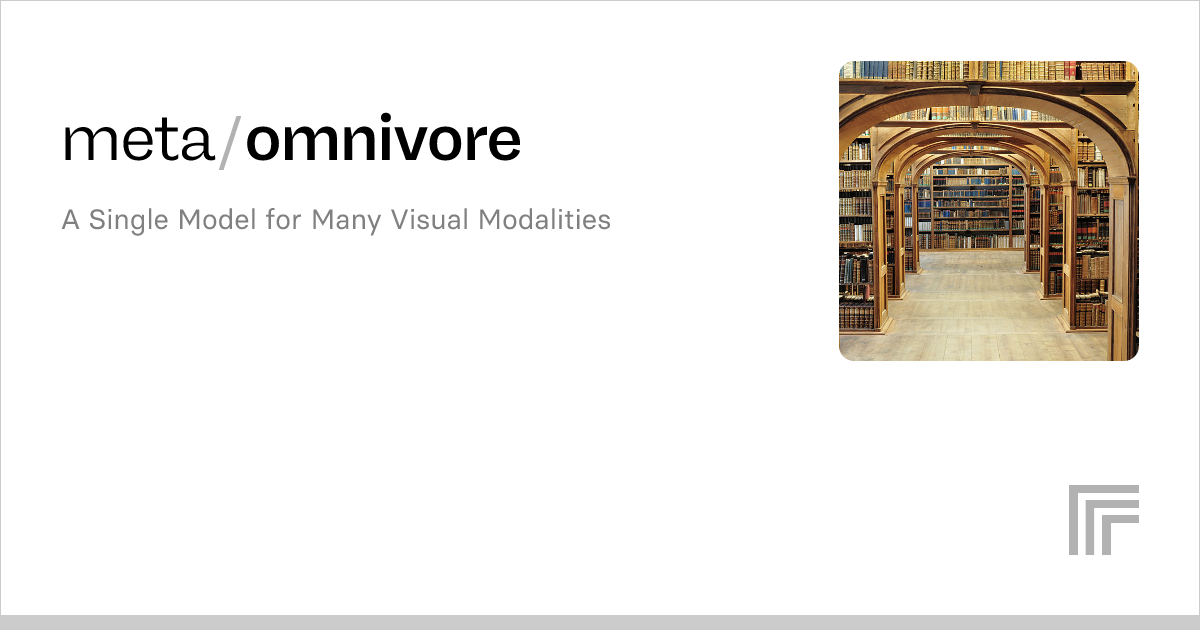 meta/omnivore | Run with an API on Replicate