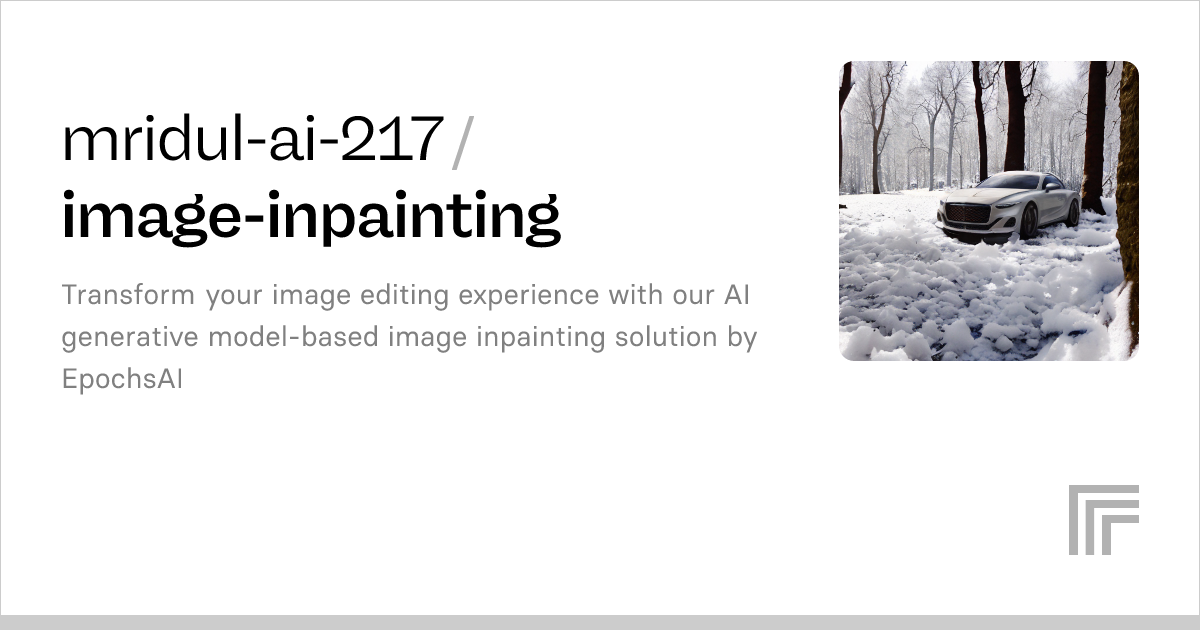 Examples – mridul-ai-217/image-inpainting | Replicate