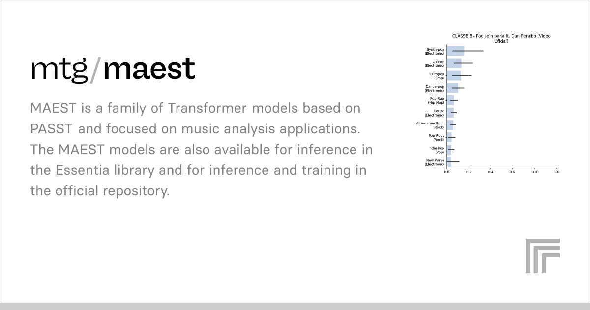 mtg/maest | Run with an API on Replicate