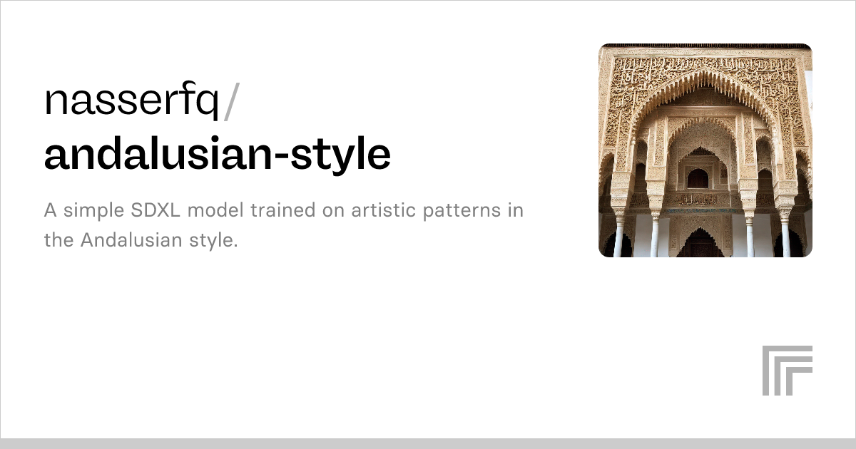 Examples – nasserfq/andalusian-style | Replicate