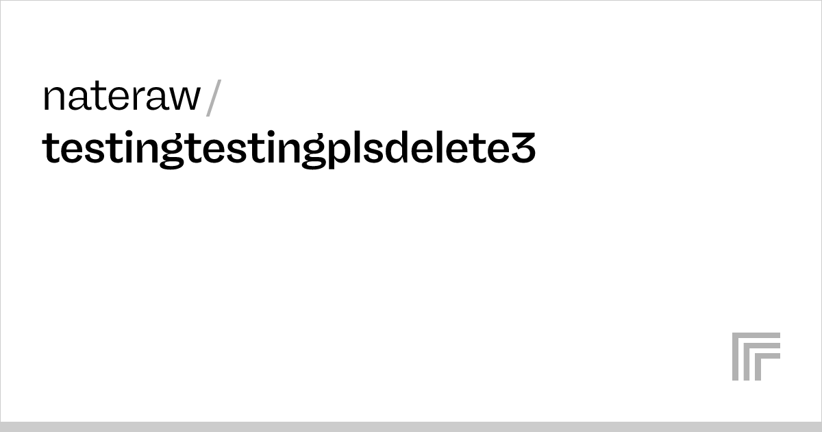Naterawtestingtestingplsdelete3 Run With An Api On Replicate 6506
