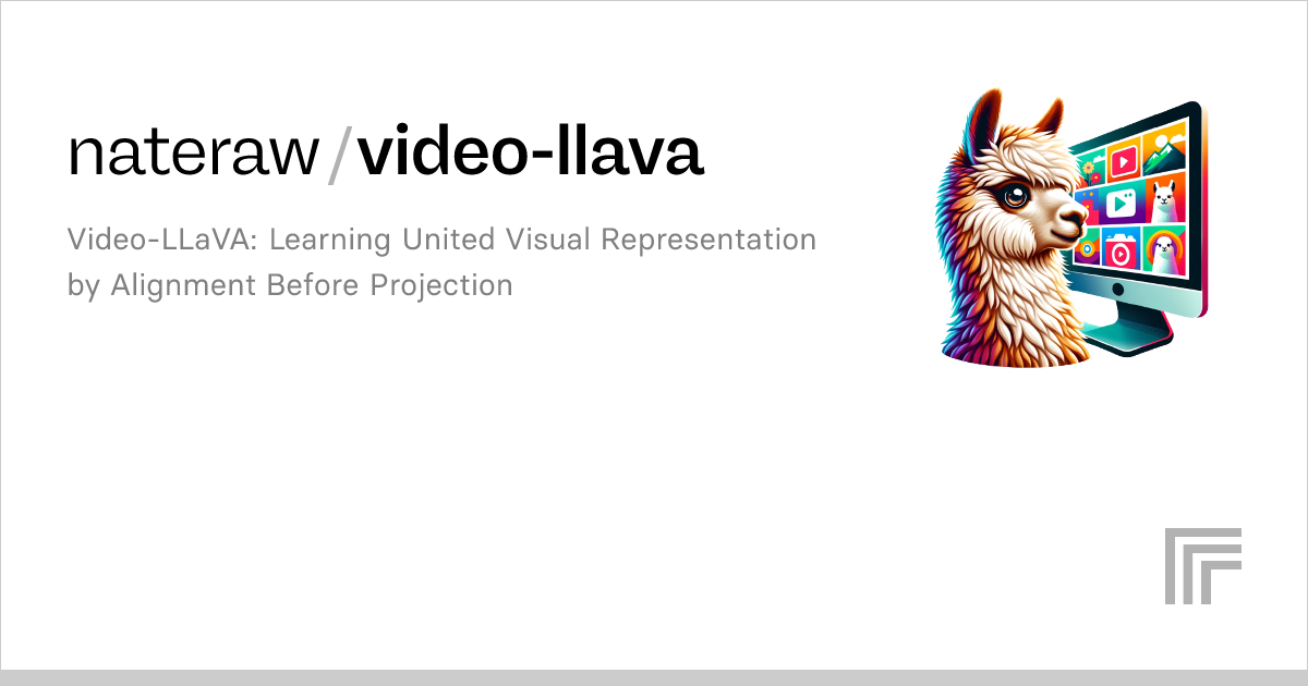 nateraw/video-llava – Run with an API on Replicate nateraw/video-llava – Run with an API on Replicate