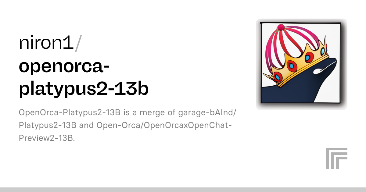 Examples – niron1/openorca-platypus2-13b – Replicate Examples – niron1/openorca-platypus2-13b – Replicate
