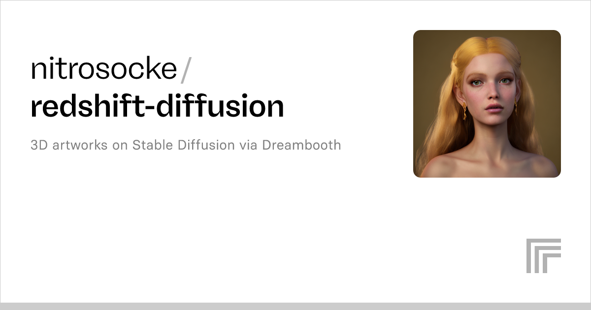 nitrosocke/redshift-diffusion | Run with an API on Replicate