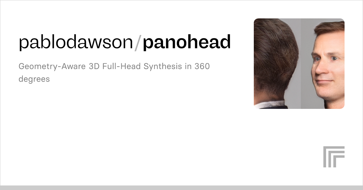 pablodawson/panohead – Run with an API on Replicate pablodawson/panohead – Run with an API on Replicate