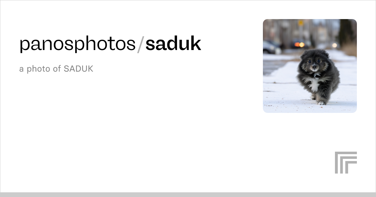 Examples – panosphotos/saduk – Replicate