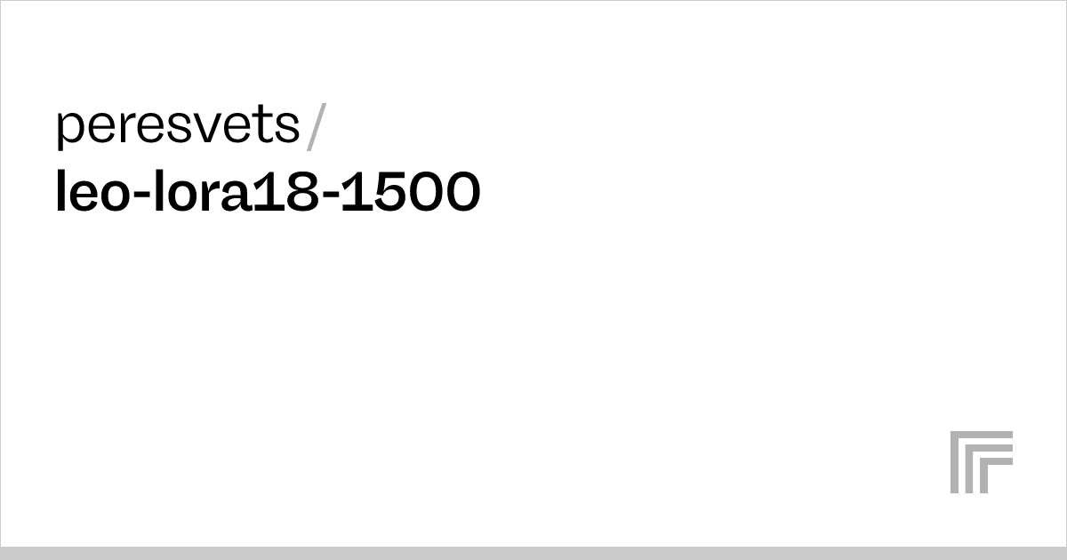 Examples – peresvets/leo-lora18-1500 | Replicate