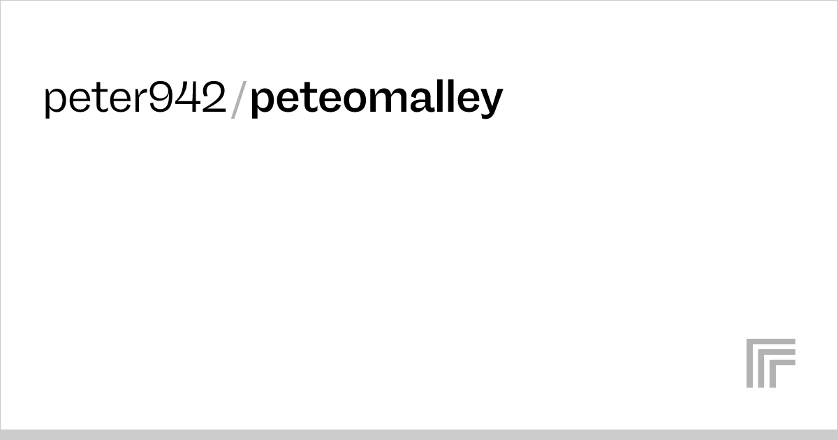 Examples – peter942/peteomalley – Replicate