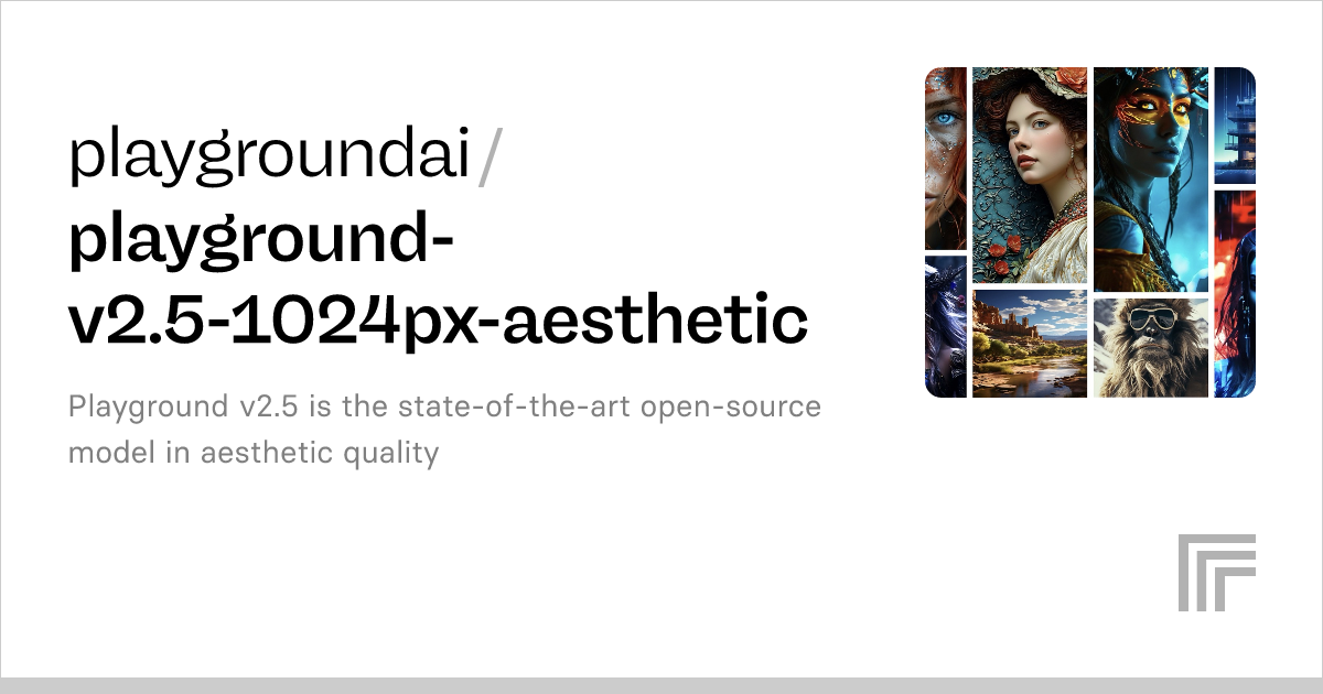 playgroundai/playground-v2.5-1024px-aesthetic | Run with an API on Replicate