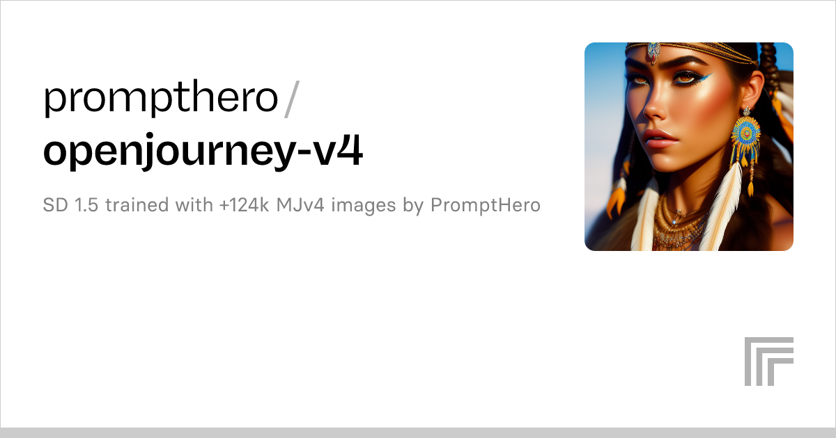 prompthero/openjourney-v4 | API reference