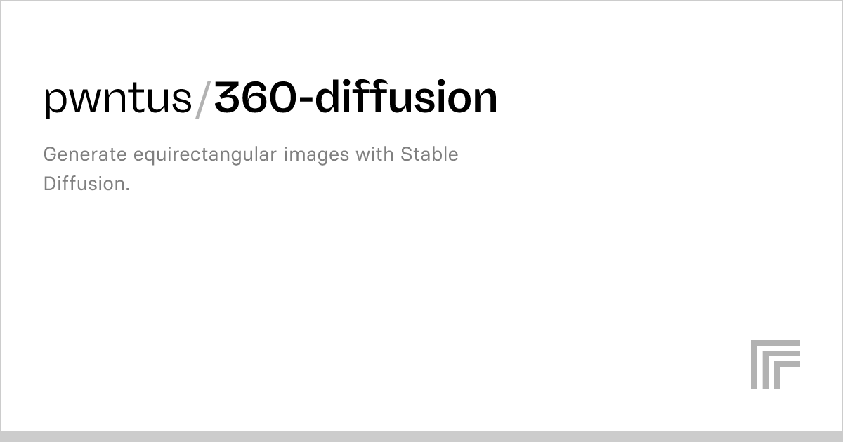 pwntus/360-diffusion – Run with an API on Replicate pwntus/360-diffusion – Run with an API on Replicate